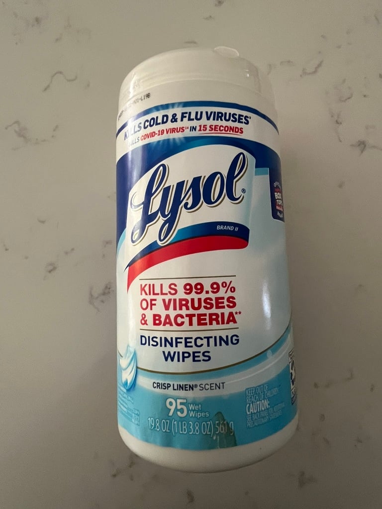 Replacement Lid Converting a Lysol Bottle to a Sharps Receptacle by ...