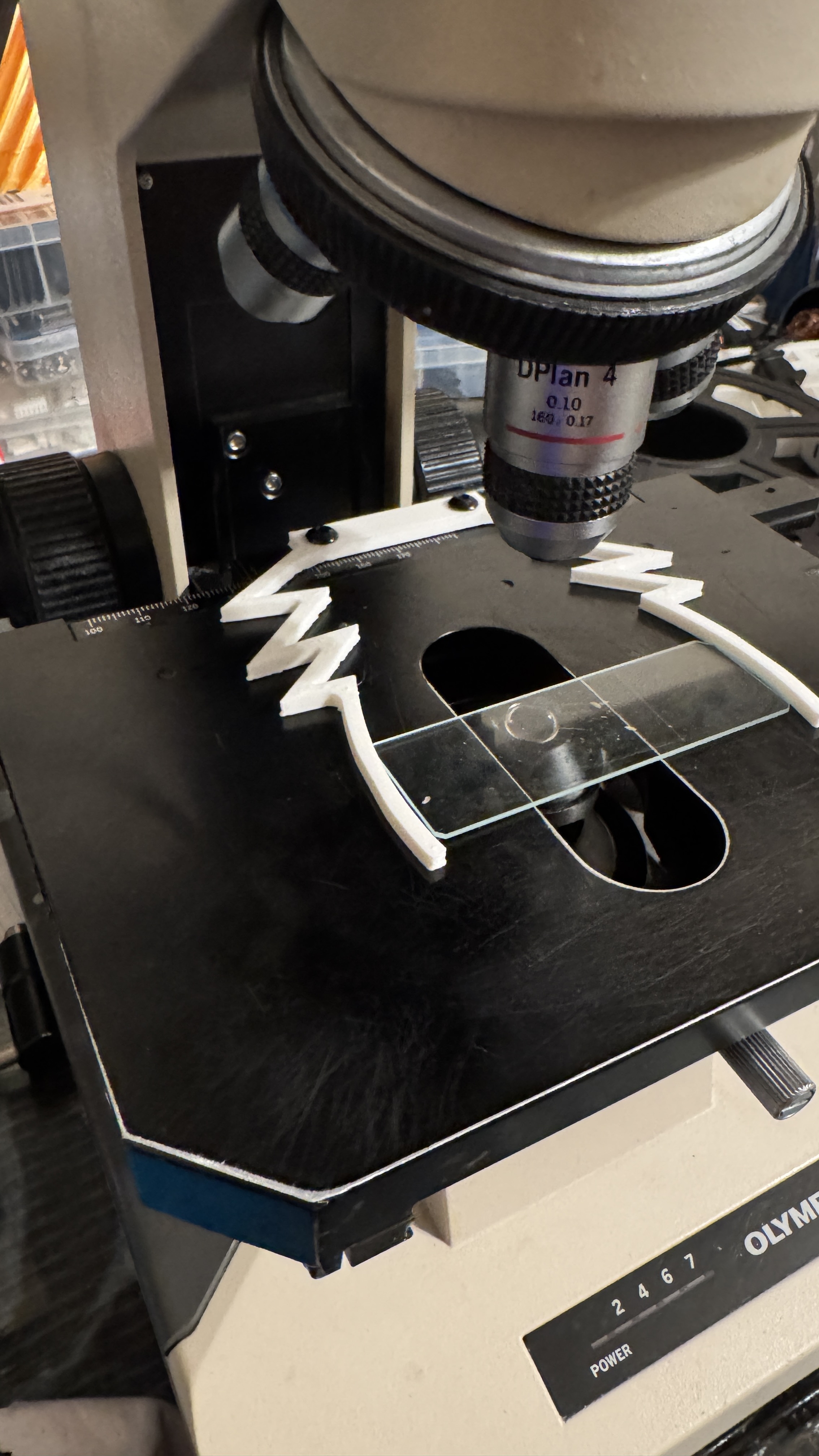 Slide Holder for Olympus BH2 Microscope by Scott Wilson | Download free ...