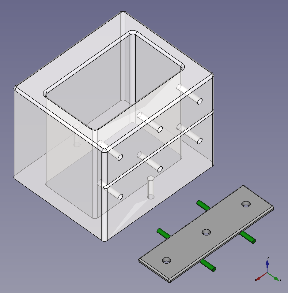 3-pin IEC320 C14 Inlet and fused switch module unit mounter under a ...