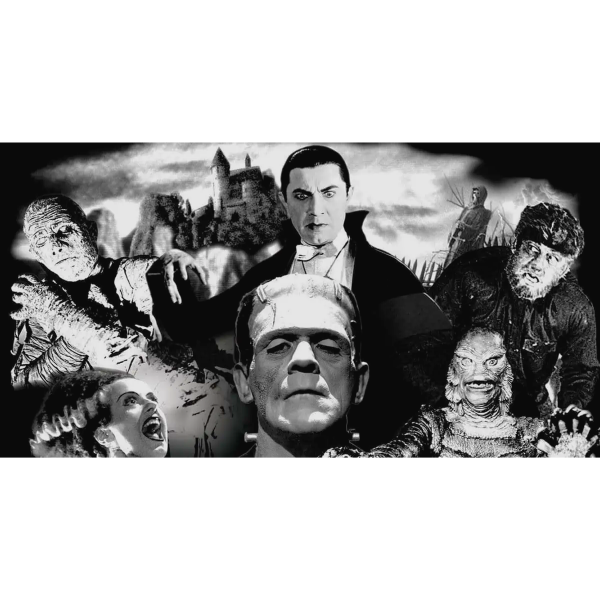 Classic Universal Monsters Lithophane by Taylor Herrin | Download free ...