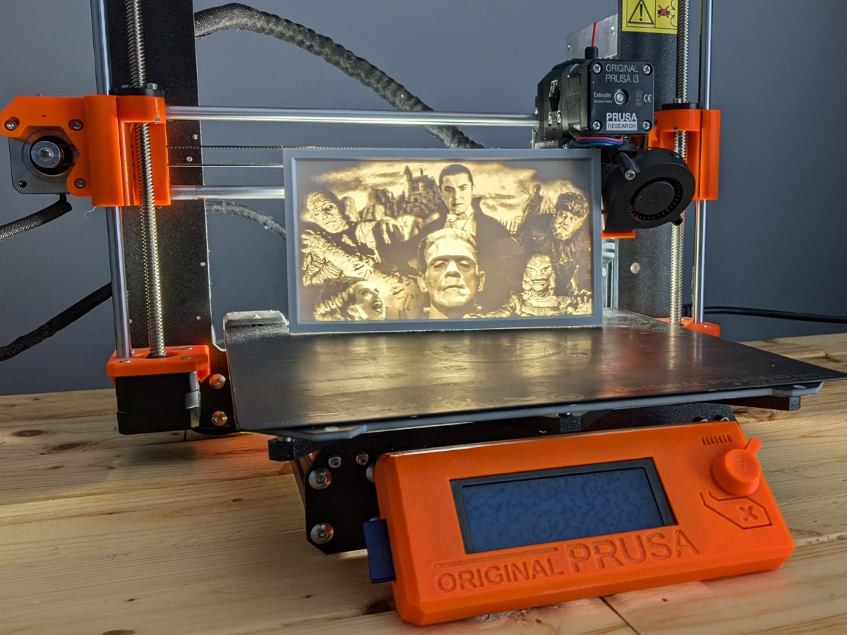 Classic Universal Monsters Lithophane by Taylor Herrin | Download free ...
