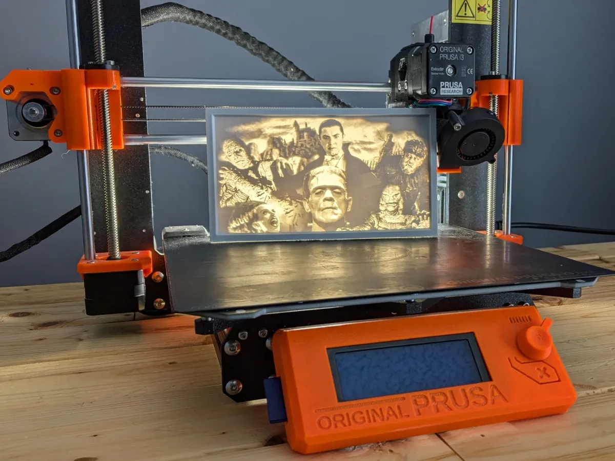 Classic Universal Monsters Lithophane by Taylor Herrin | Download free ...
