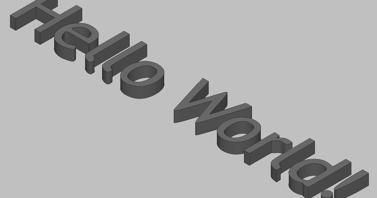 Hello World 10 By Xennbas Download Free Stl Model