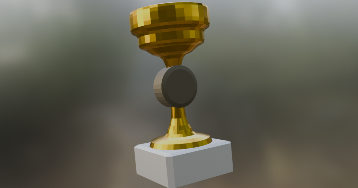 Simple Prize Trophy Cup v1 by Maicon Leonard | Download free STL model ...