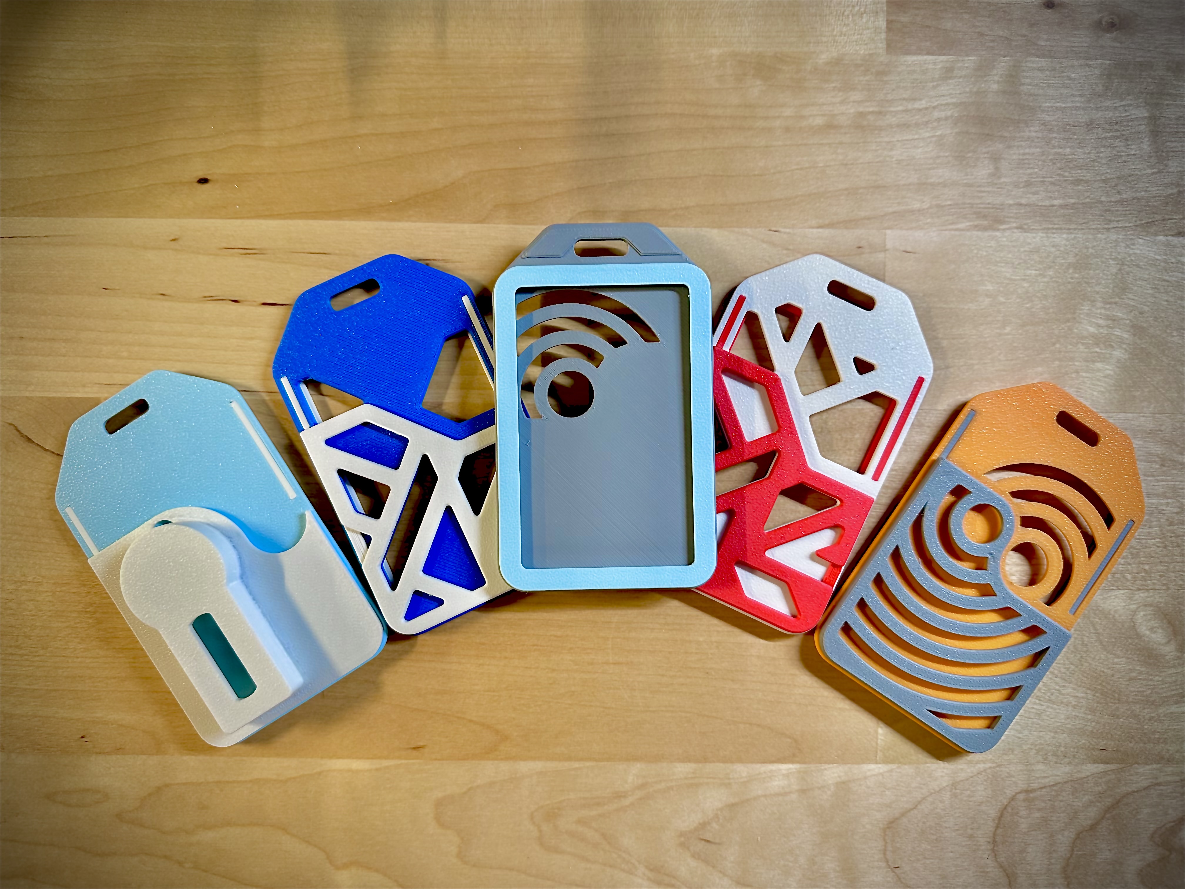 Modular Badge Holders (RSA + Card) by brad paiva | Download free STL ...