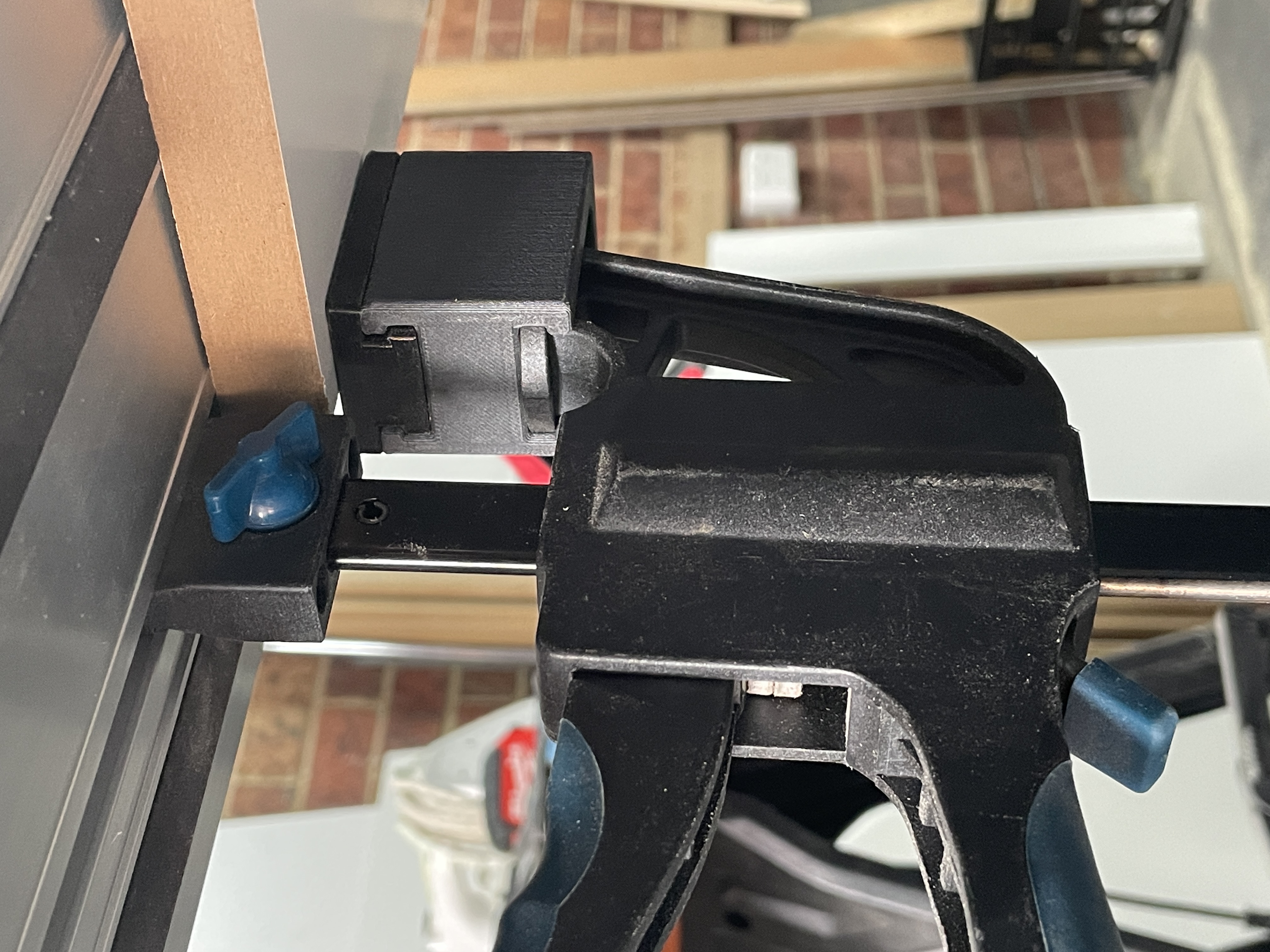 Workzone (Aldi) Ozito tracksaw clamp by Ash | Download free STL model ...