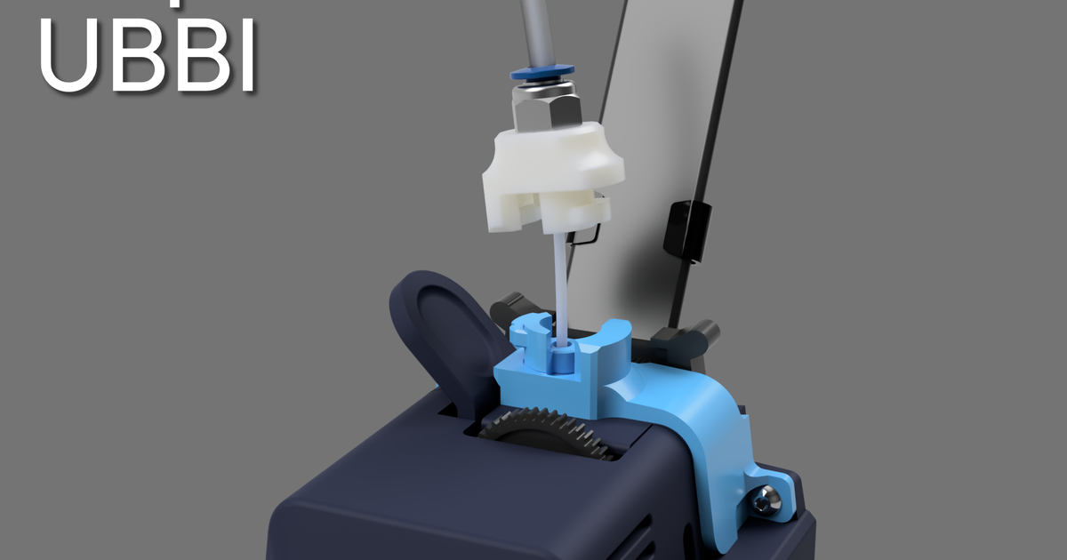 Neptune 3 reverse bowden UBBI adapter by SilencedFrost | Download free ...