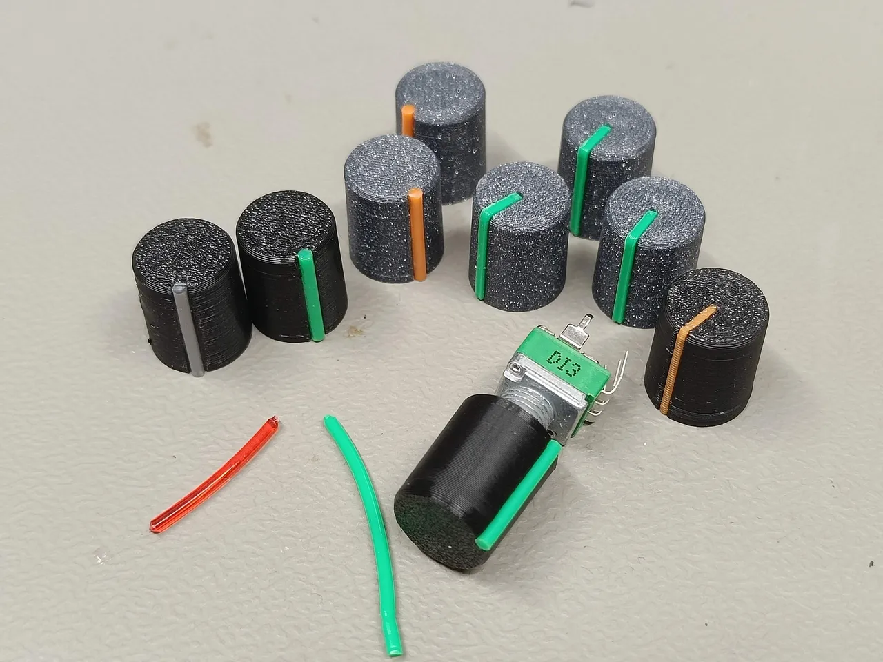 Knobs for Pots, Eurorack by Carsten | Download free STL model ...