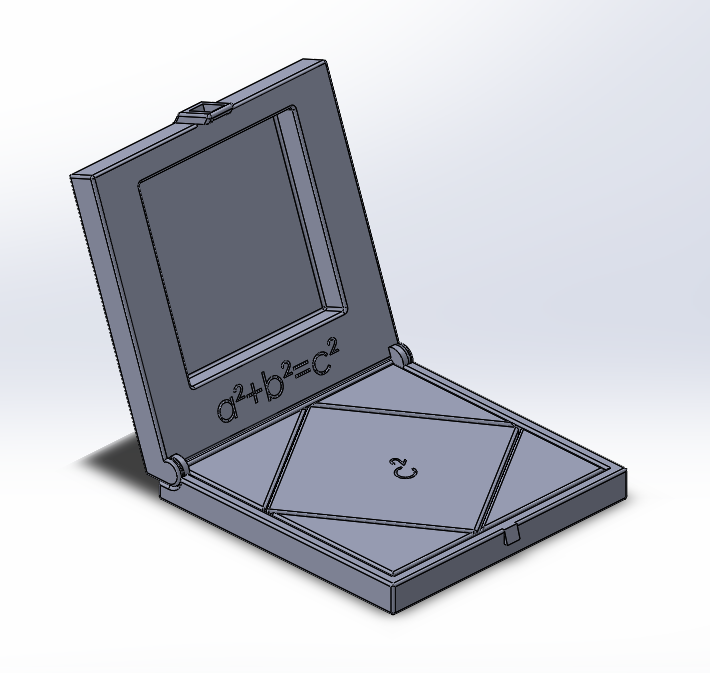 Optical Proof of Pythagoras' Theorem Puzzle von the_real_Lennart ...