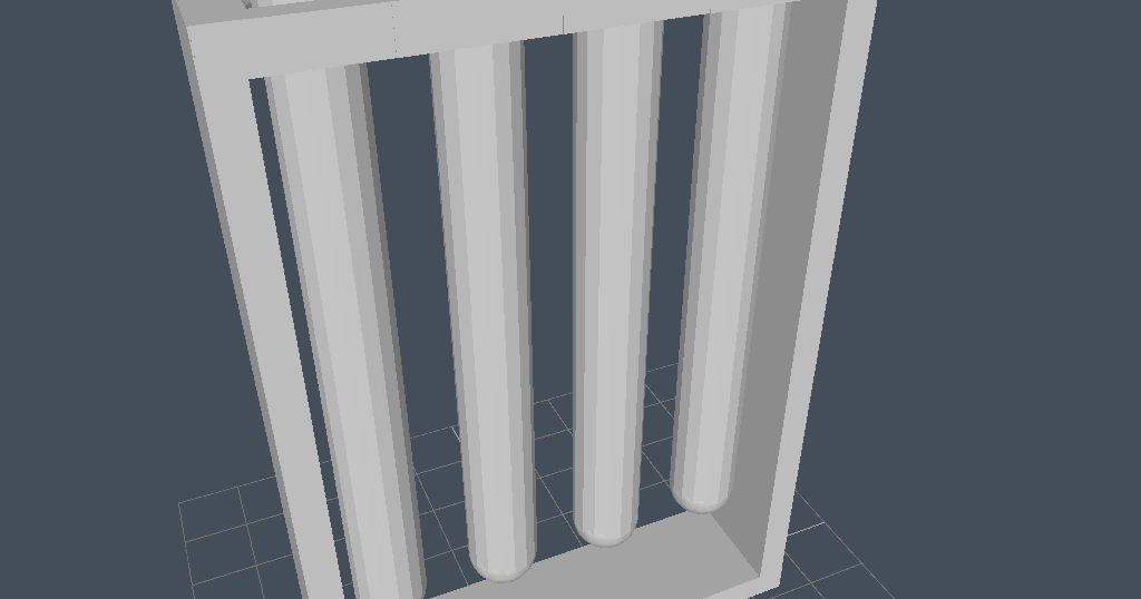 Test tubes with a stand by reeledMarek | Download free STL model ...