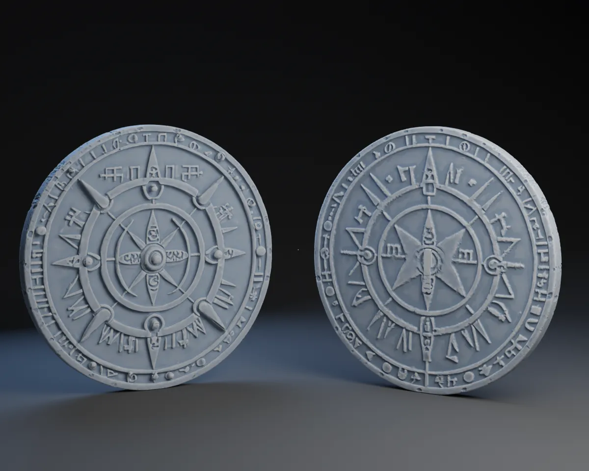 Enkidu Wheel of Destiny. by Peter Farell | Download free STL model ...