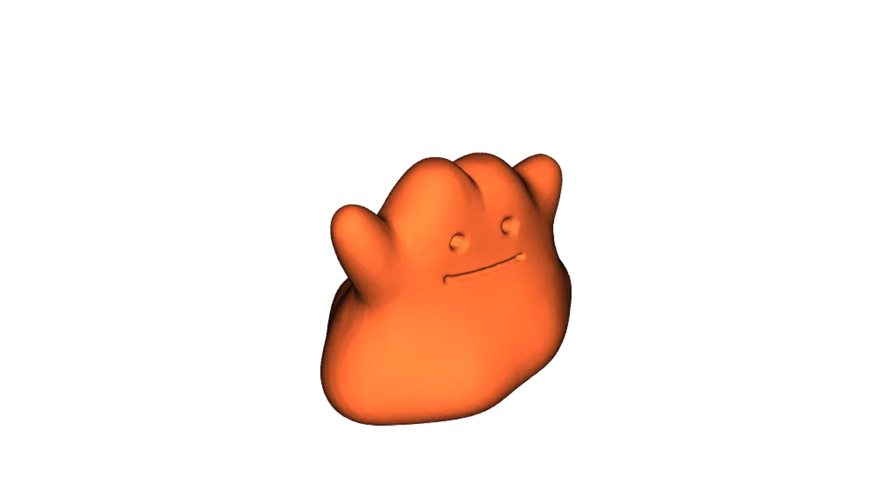 Happy Ditto by Rozzo | Download free STL model | Printables.com
