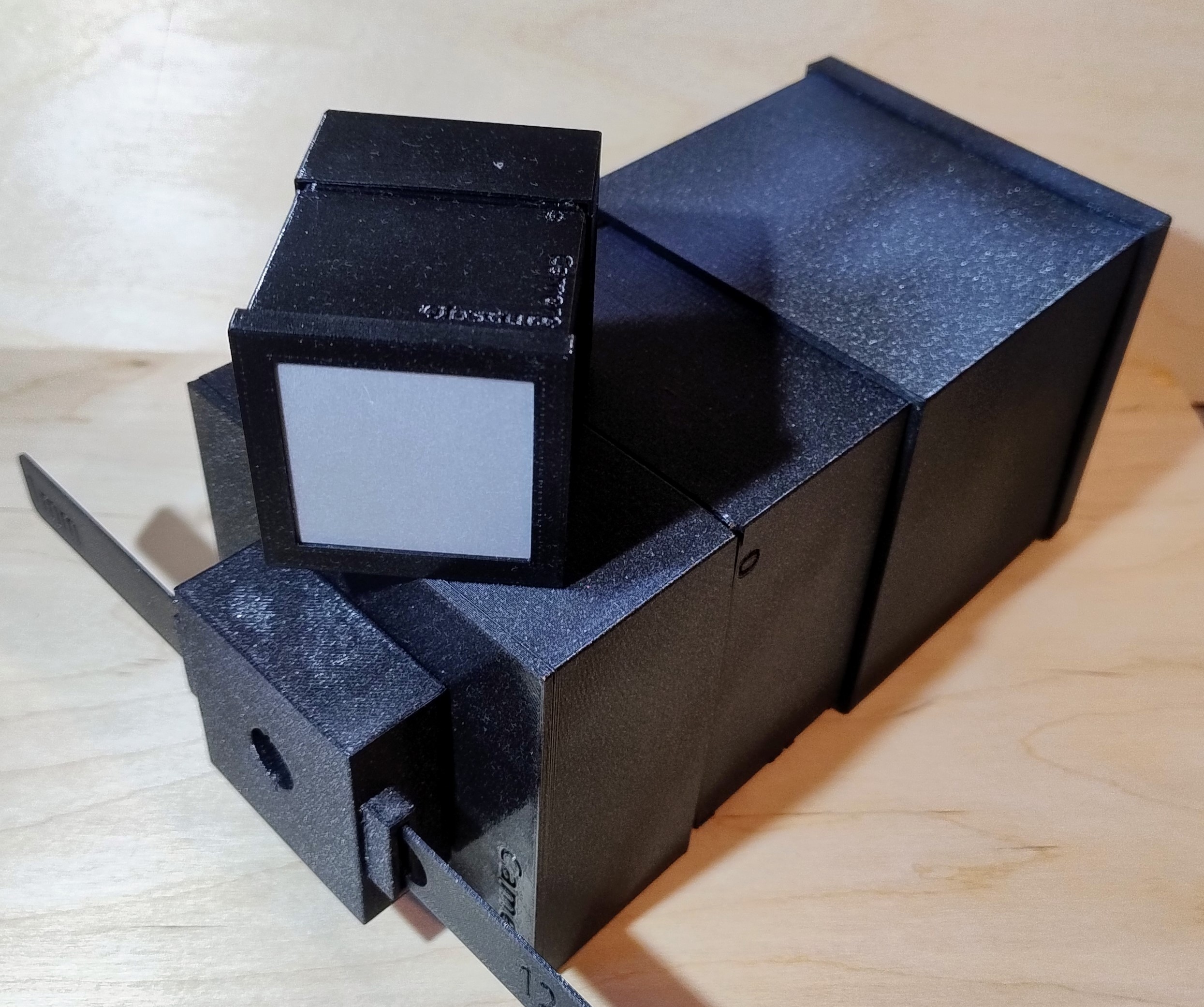 Camera Obscura. Modular Pinhole camera. Modułowa Kamera otworkowa por ...