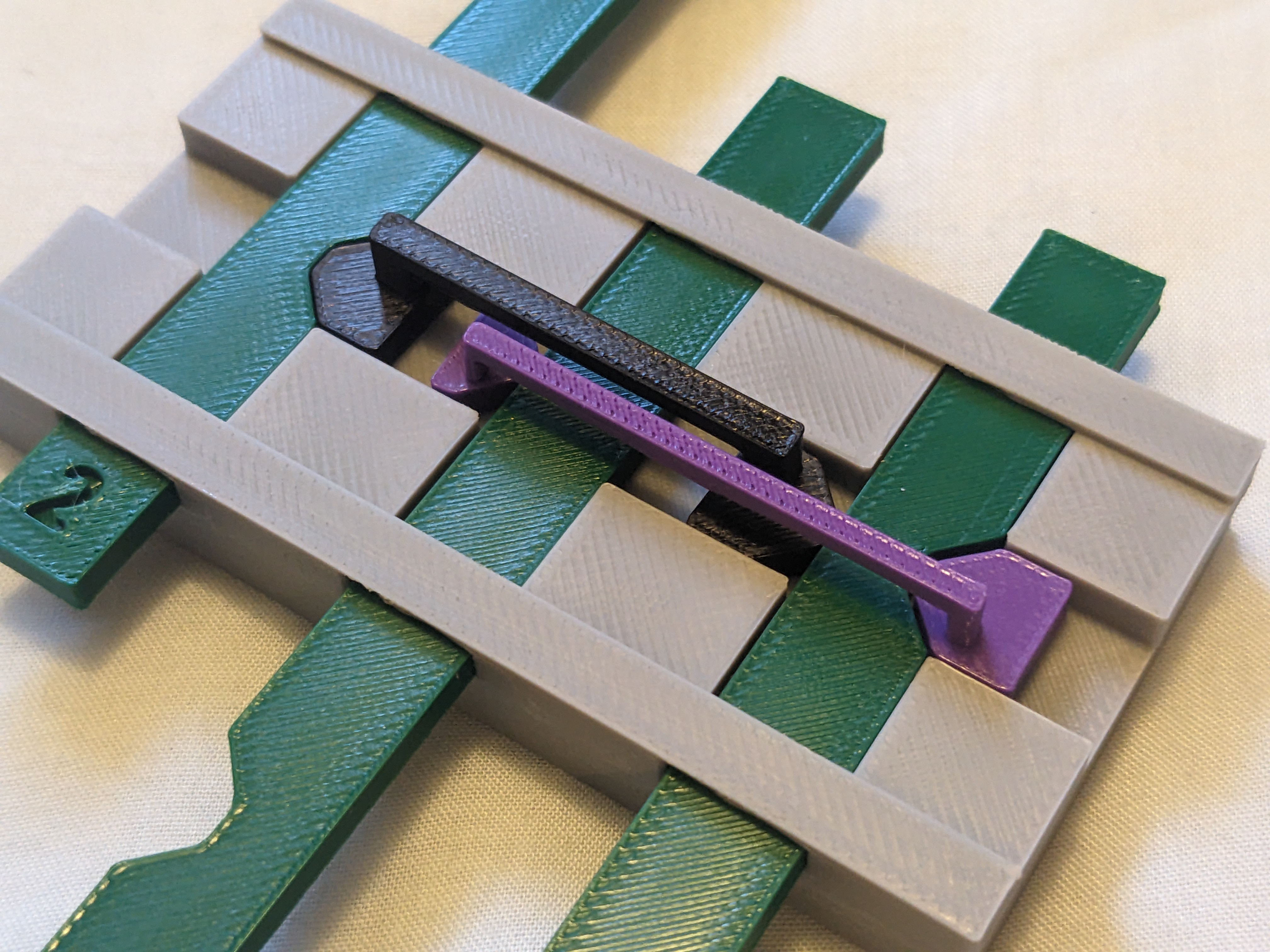 Mechanical railway signal box interlocking model by Robin Wilson ...