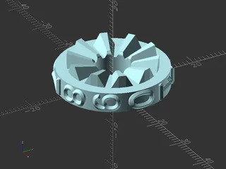 Stackable number stamp / counter by Jack | Download free STL model ...