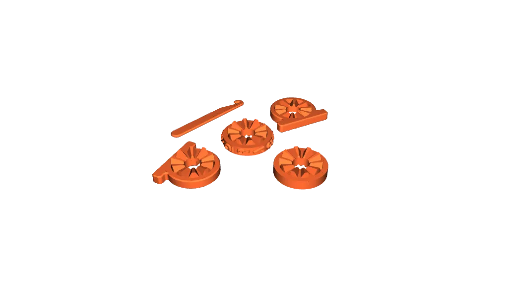 Stackable number stamp / counter by Jack | Download free STL model ...