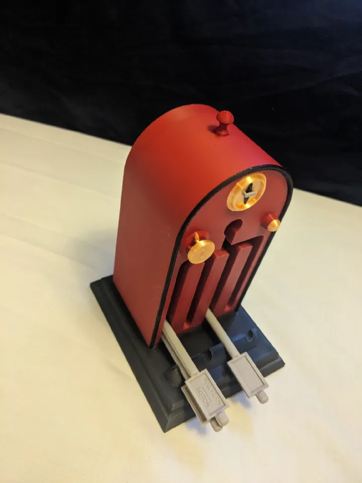 Single line token machine from a railway signalbox by Robin Wilson ...