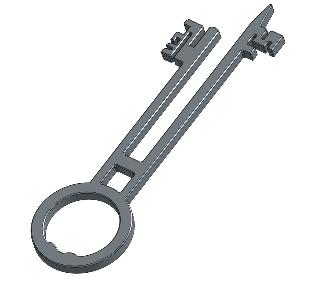 Davy Jones Locker Key by Cognaiscance | Download free STL model ...