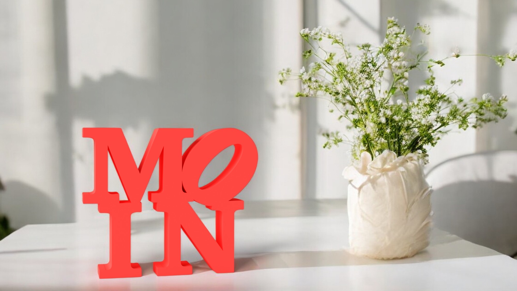 AWA! Sculpture by Levytek | Printables Store