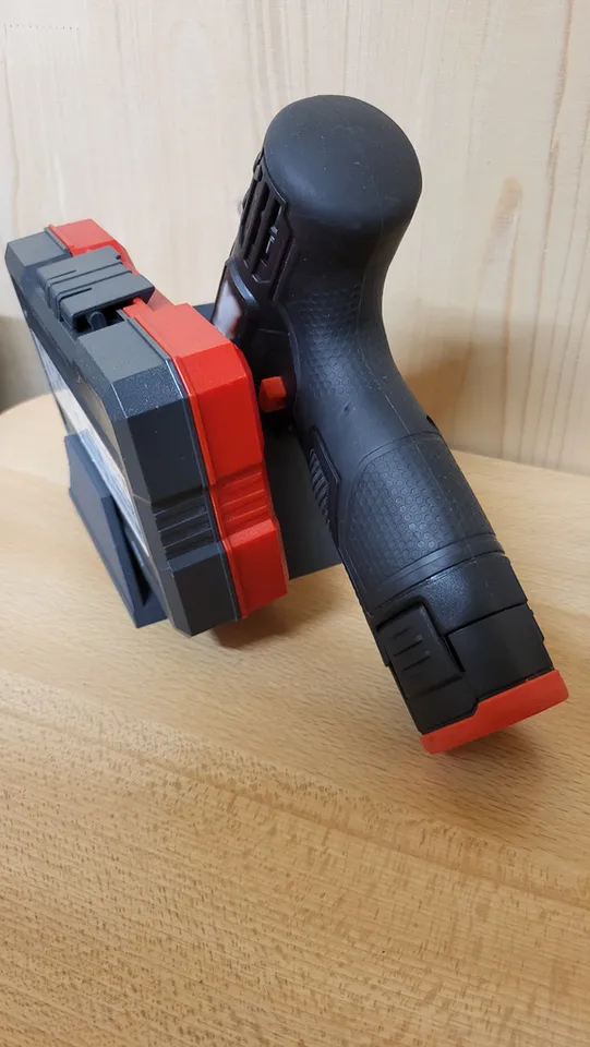 12V cordless screwdriver stand with bits by Frudix | Download free STL ...