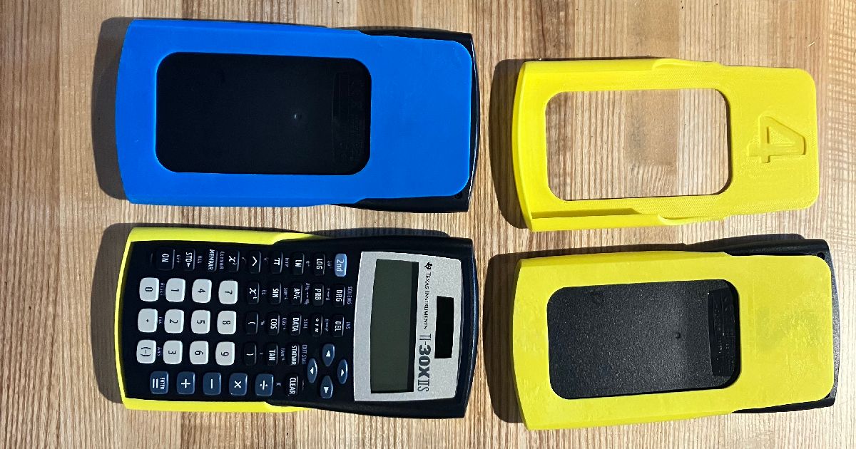 Ti-30X IIs Calculator Cover by Leos | Download free STL model ...