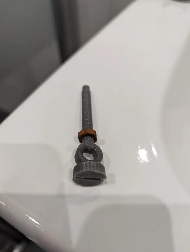 Sink Plug Screw by Starlord | Download free STL model | Printables.com