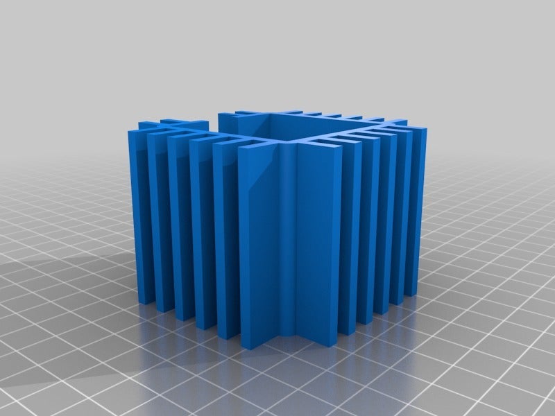 Parametric Stepper Motor Heat-Sink by Greg_The_Maker | Download free ...