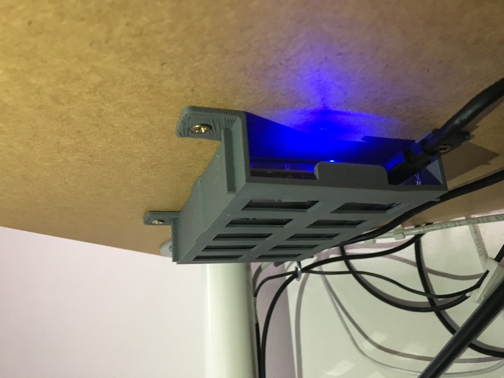 HDD / SSD external holder under table by MFBocka | Download free STL ...