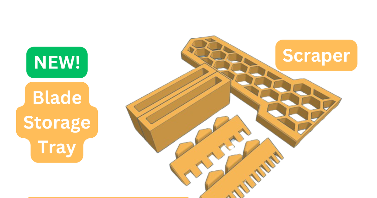 Back scratcher w/ 2 different blades & storage by bricksalad | Download ...