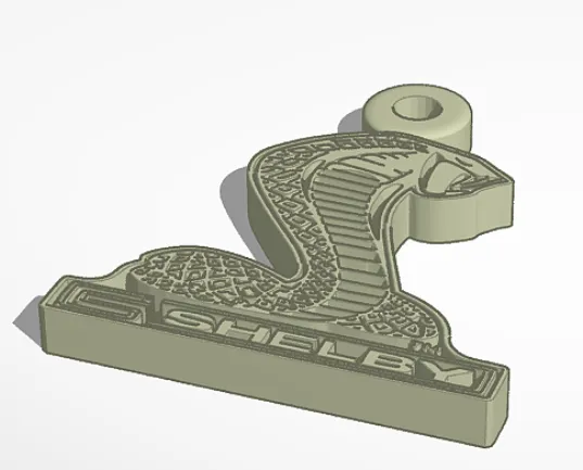 Shelby Keychain by Shelby_GT85 | Download free STL model | Printables.com