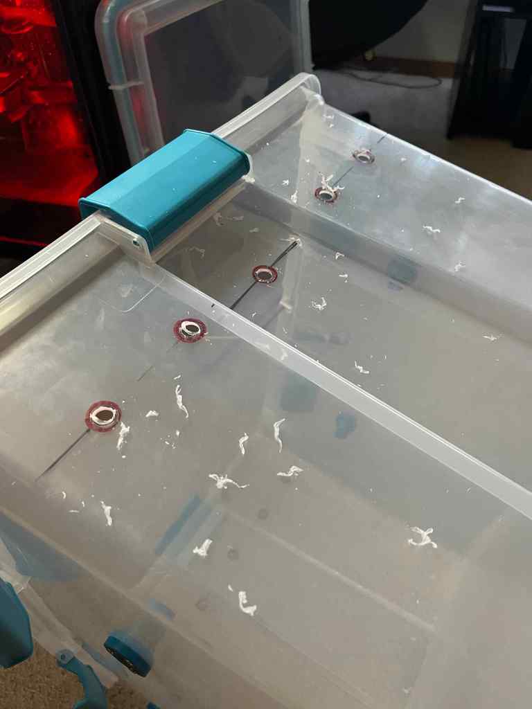 Filament Dry Box with Inside/Outside Humidity Sensor - Almost Entirely ...