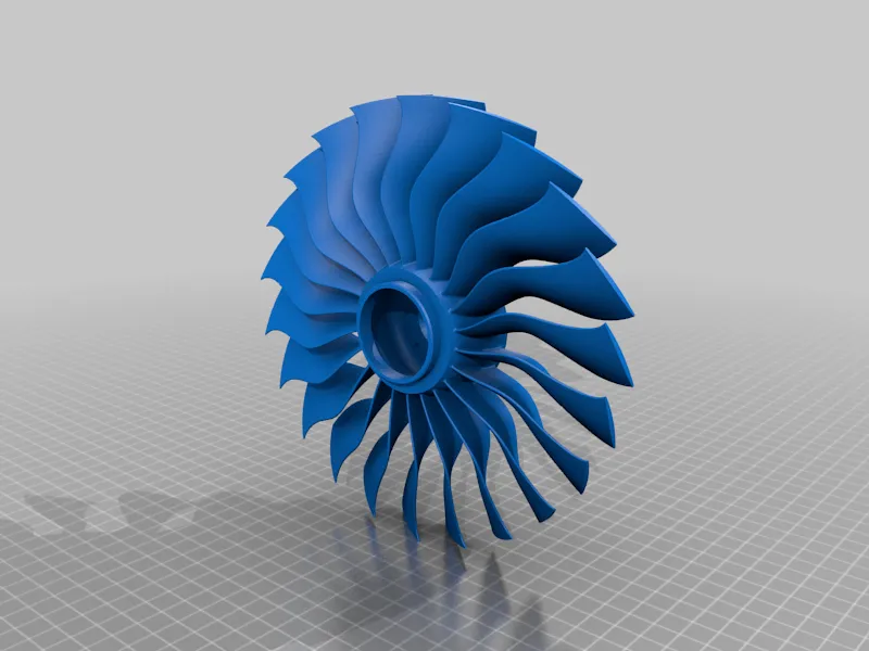 3D Printable Jet Engine - V3 Turbofan Driver (update complete) by ...