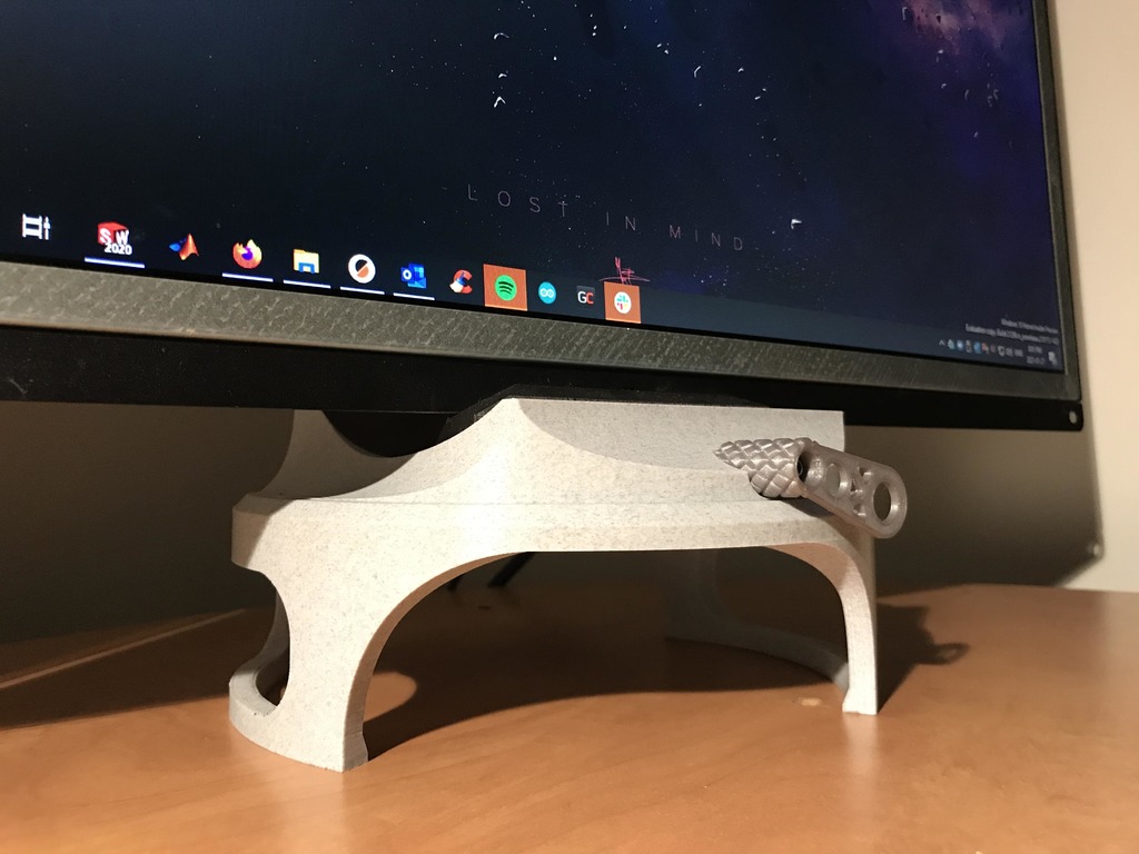 Adjustable Monitor Stand by Nairck | Download free STL model ...