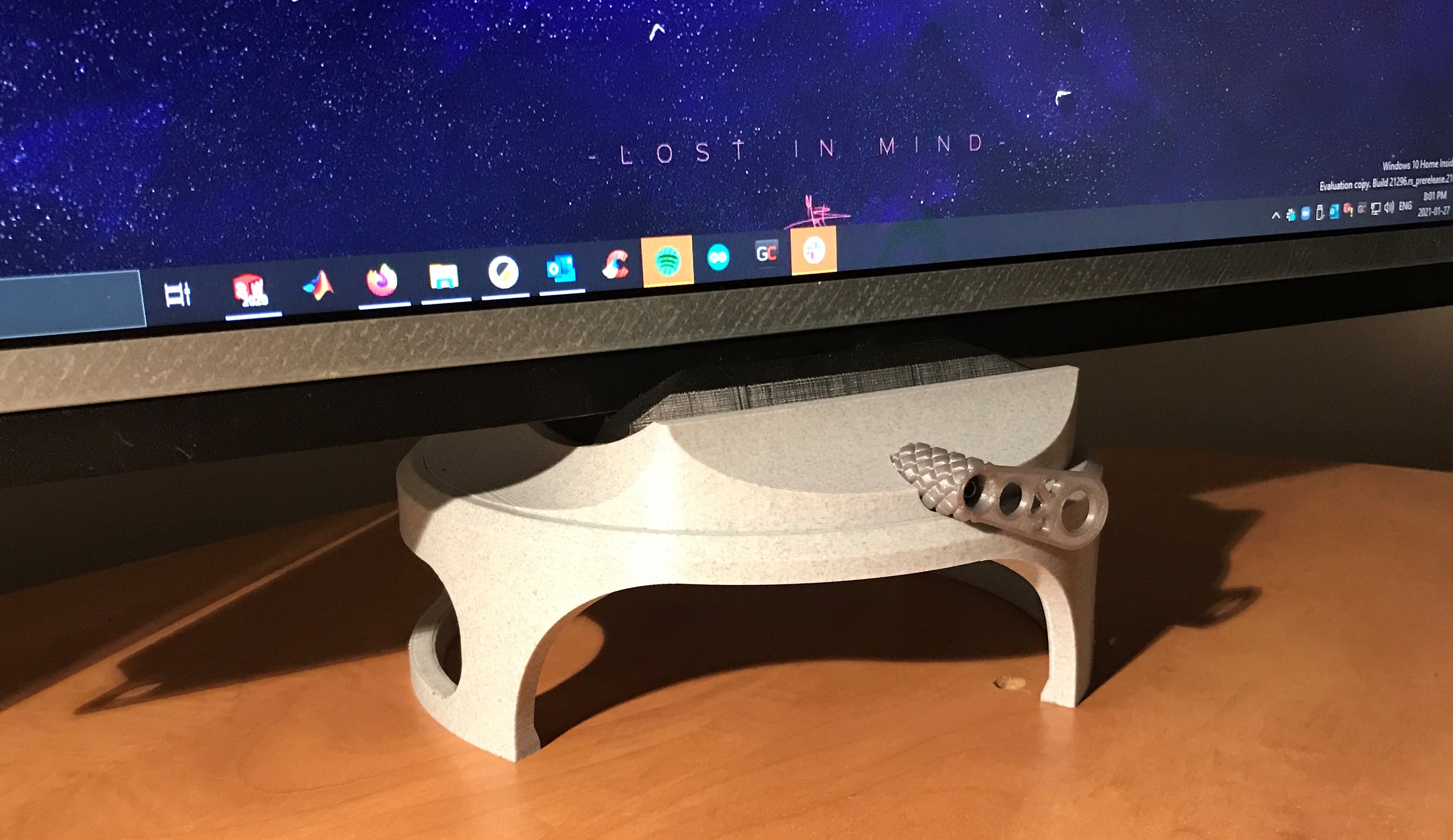 Adjustable Monitor Stand by Nairck | Download free STL model ...