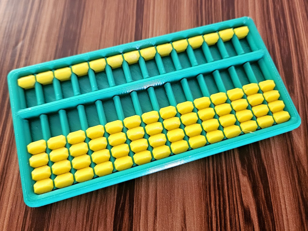 Pocket Abacus with Cover by Maker Maxwell | Download free STL model | Printables.com
