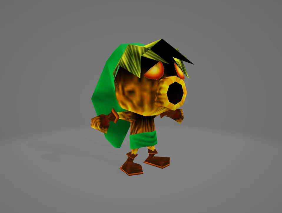 Deku scrub (Majoras Mask Link) by Tercer | Download free STL model ...