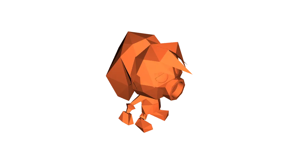 Deku scrub (Majoras Mask Link) by Tercer | Download free STL model ...