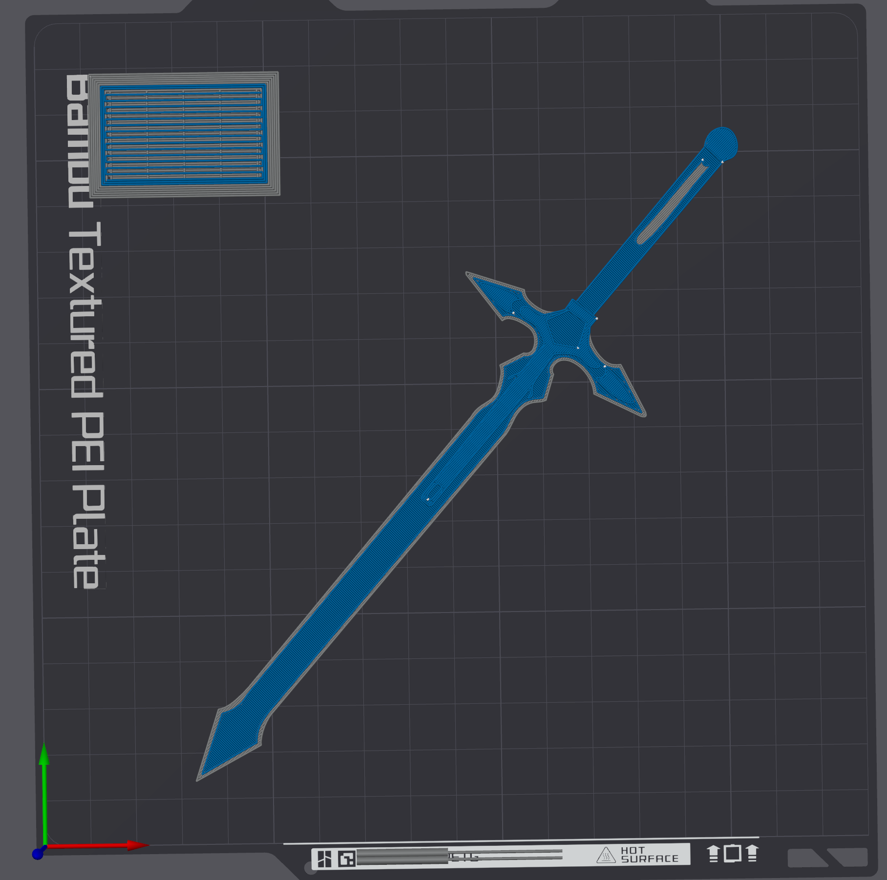 Sword Art Online Sword Bookmarks by TinyTank800 | Download free STL ...