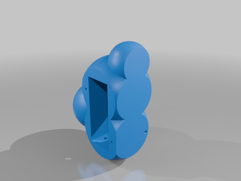 Air quality device cloud enclosure by Frudix | Download free STL model ...