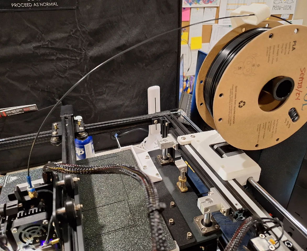 Filament Spool Guide (Sovol SV05) by southbaygsr | Download free STL ...