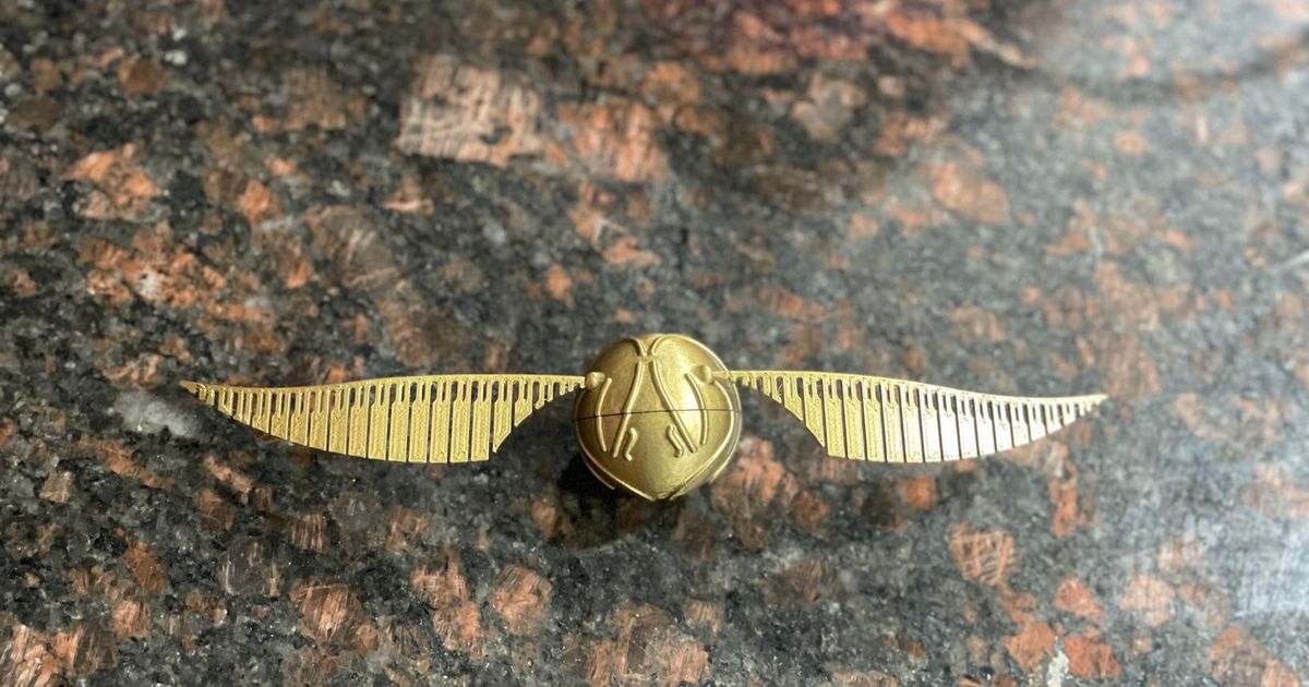 The Golden Snitch Box by Vikas | Download free STL model | Printables.com