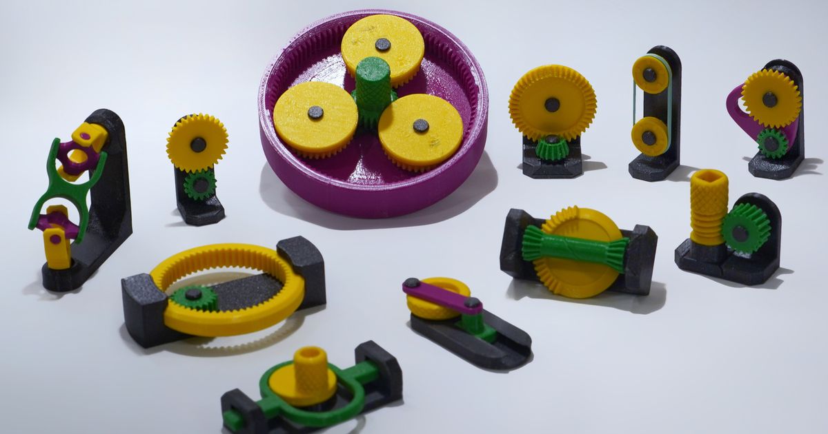 Exploring "507 Mechanical Movements" with 3D Models da MW | Scarica il ...