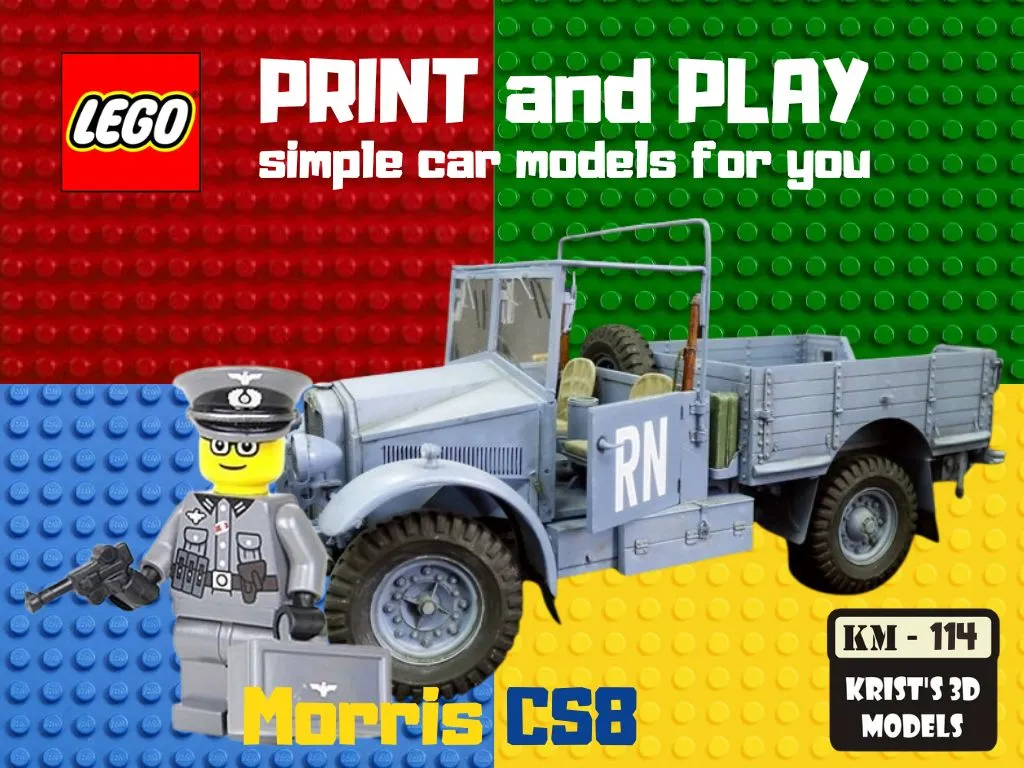 LEGO Morris CS8 by Mgr. Pavel Krist | Download free STL model ...