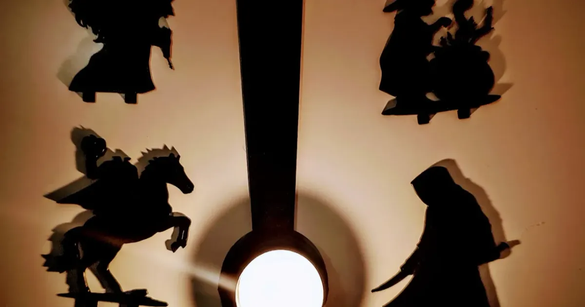 Halloween tea-light shadow projector - V3 by BuildByte3D | Download ...