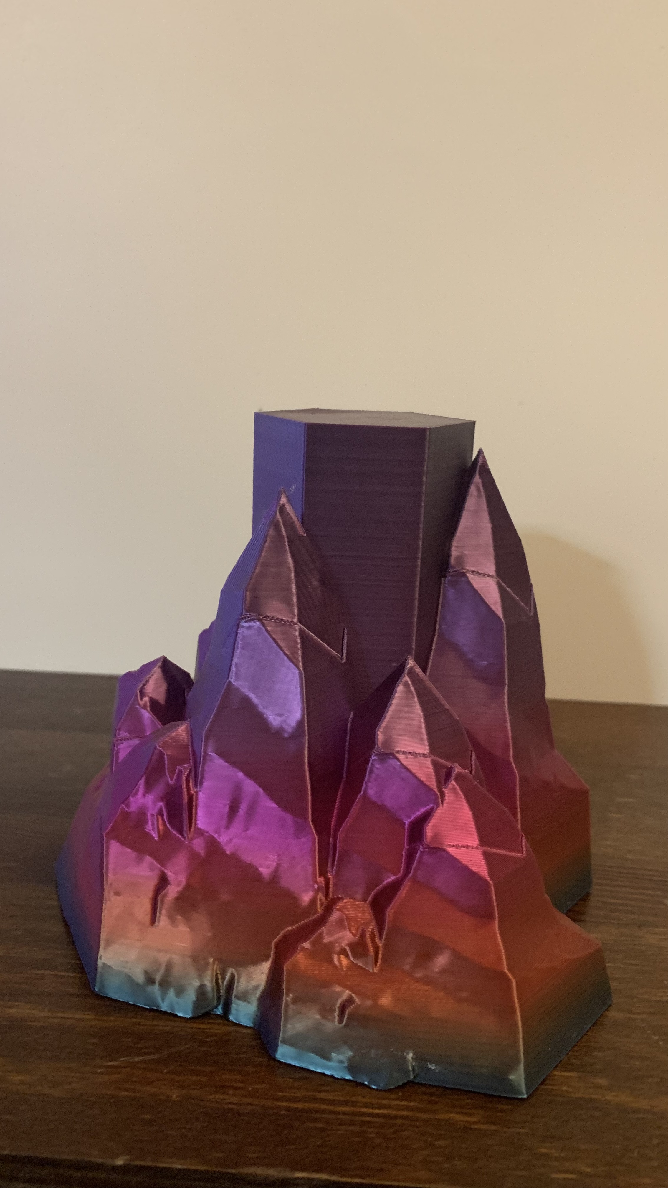 Berg mit turmfläsche by Draconis | Download free STL model | Printables.com