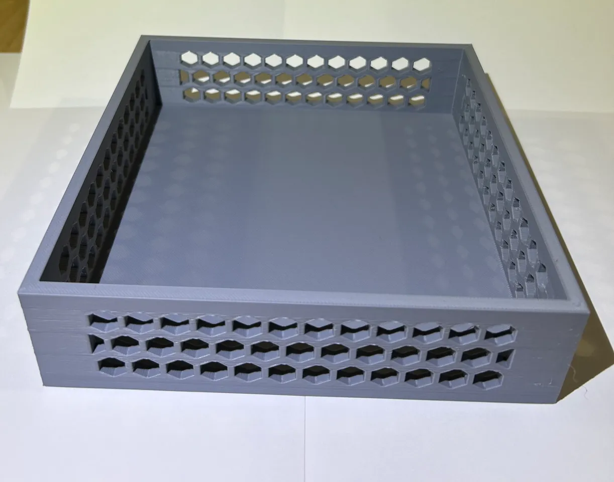 Utensil Tray Square by Chapel | Download free STL model | Printables.com