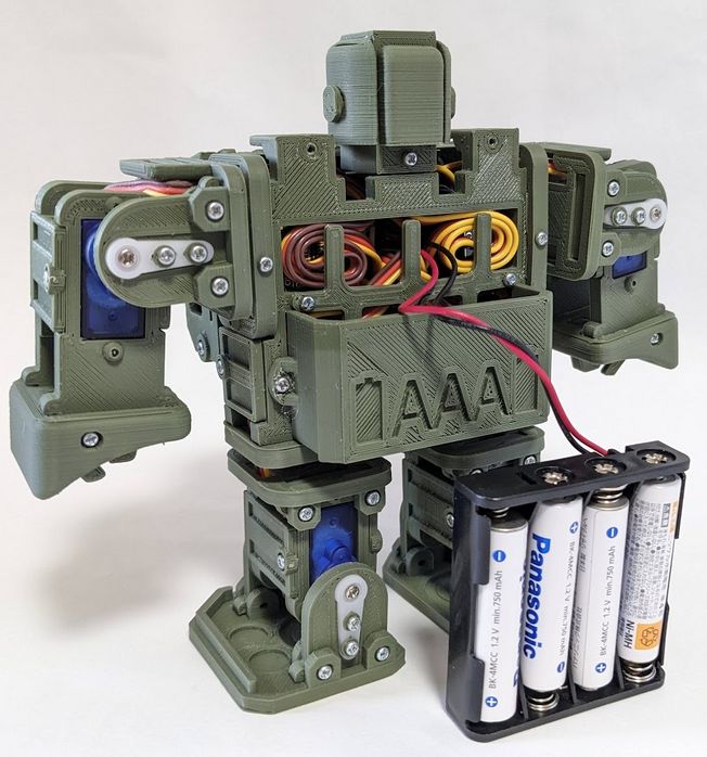 [STEAM] Raspberry Pi Pico Open RC Walking Robot by angato | Download ...