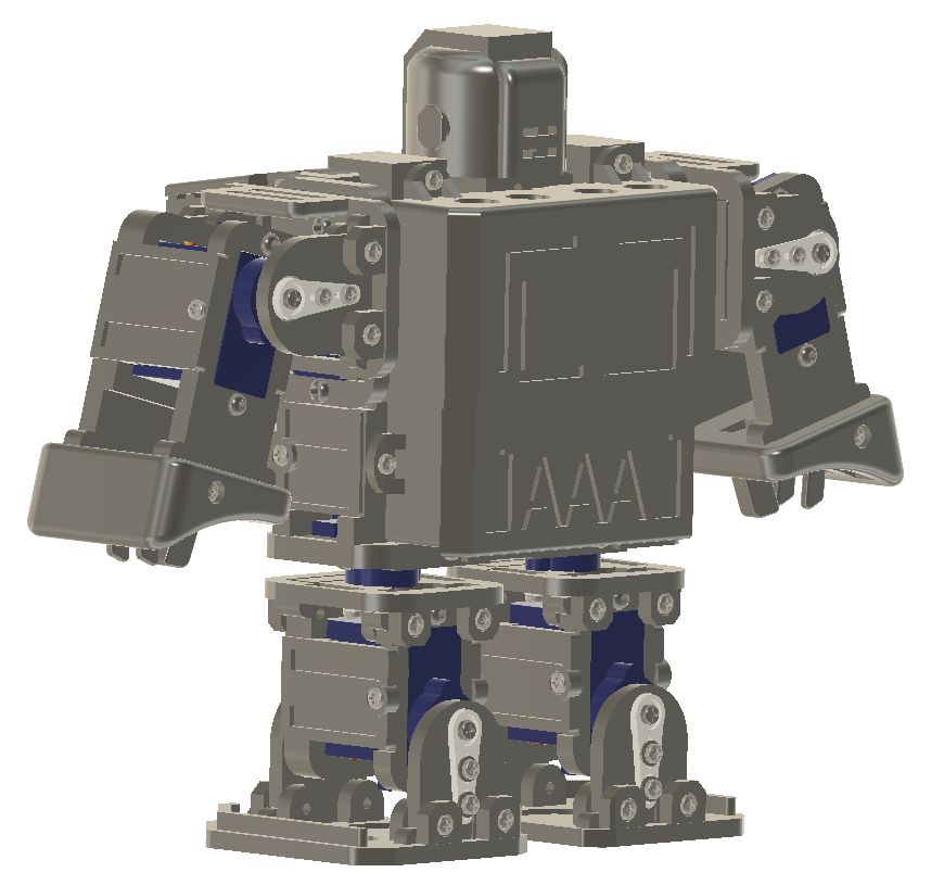 [STEAM] Raspberry Pi Pico Open RC Walking Robot by angato | Download ...