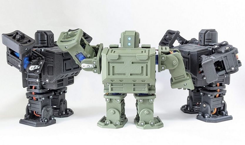 [STEAM] Raspberry Pi Pico Open RC Walking Robot by angato | Download ...