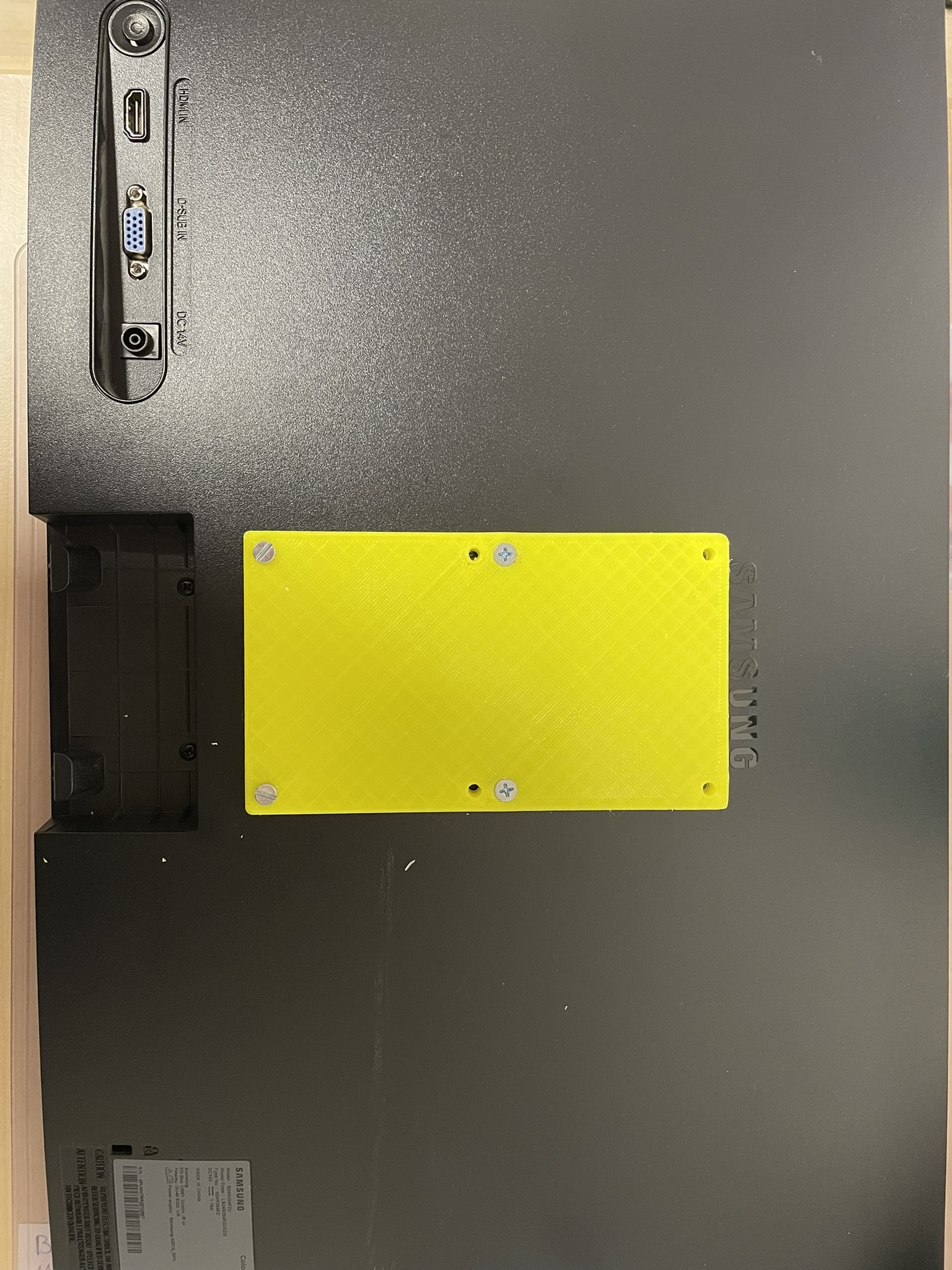 VESA Alignment Plate by Nikongen | Download free STL model | Printables.com